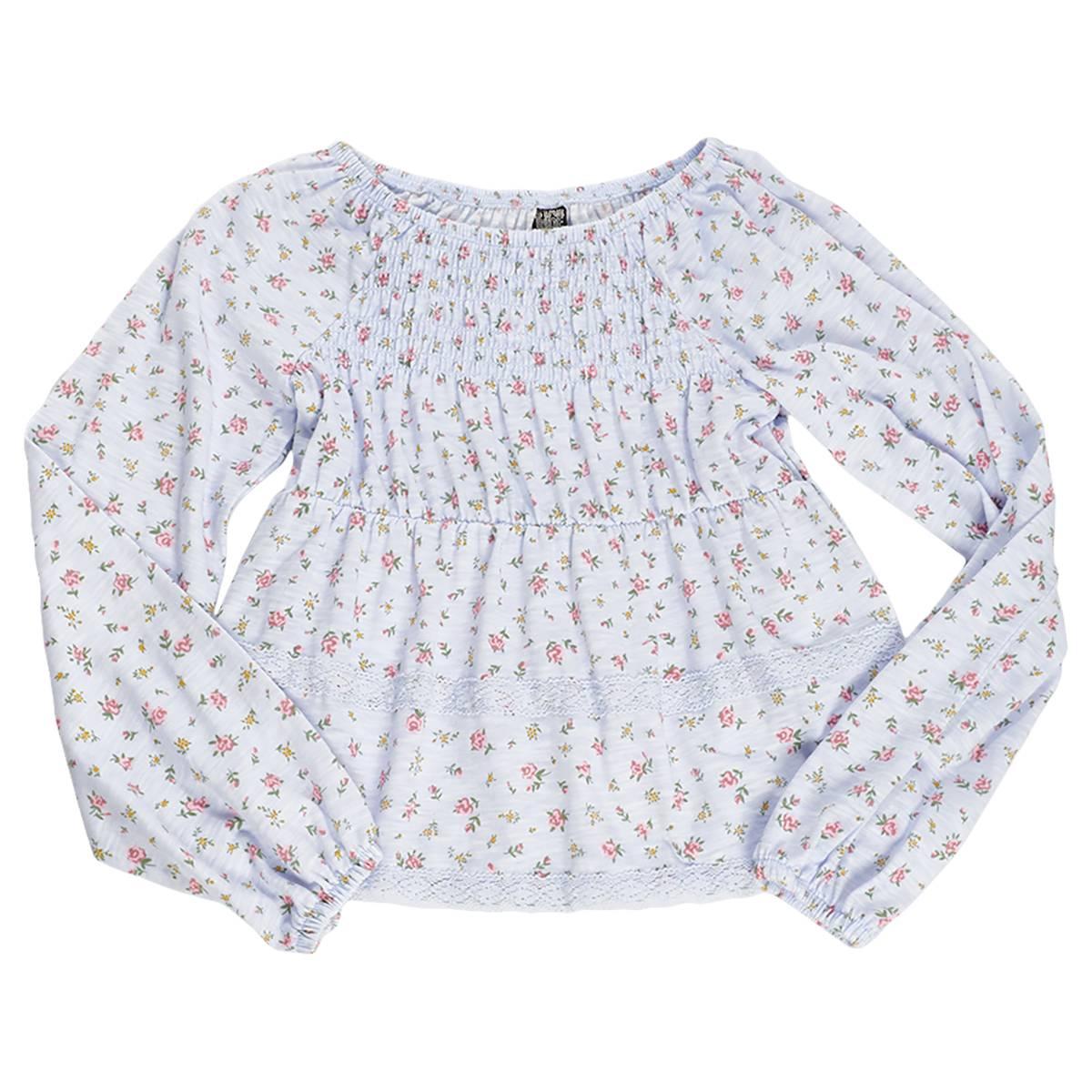 Click here for Girls (7-16) Star Ride(R) Long Sleeve Floral Smock... prices
