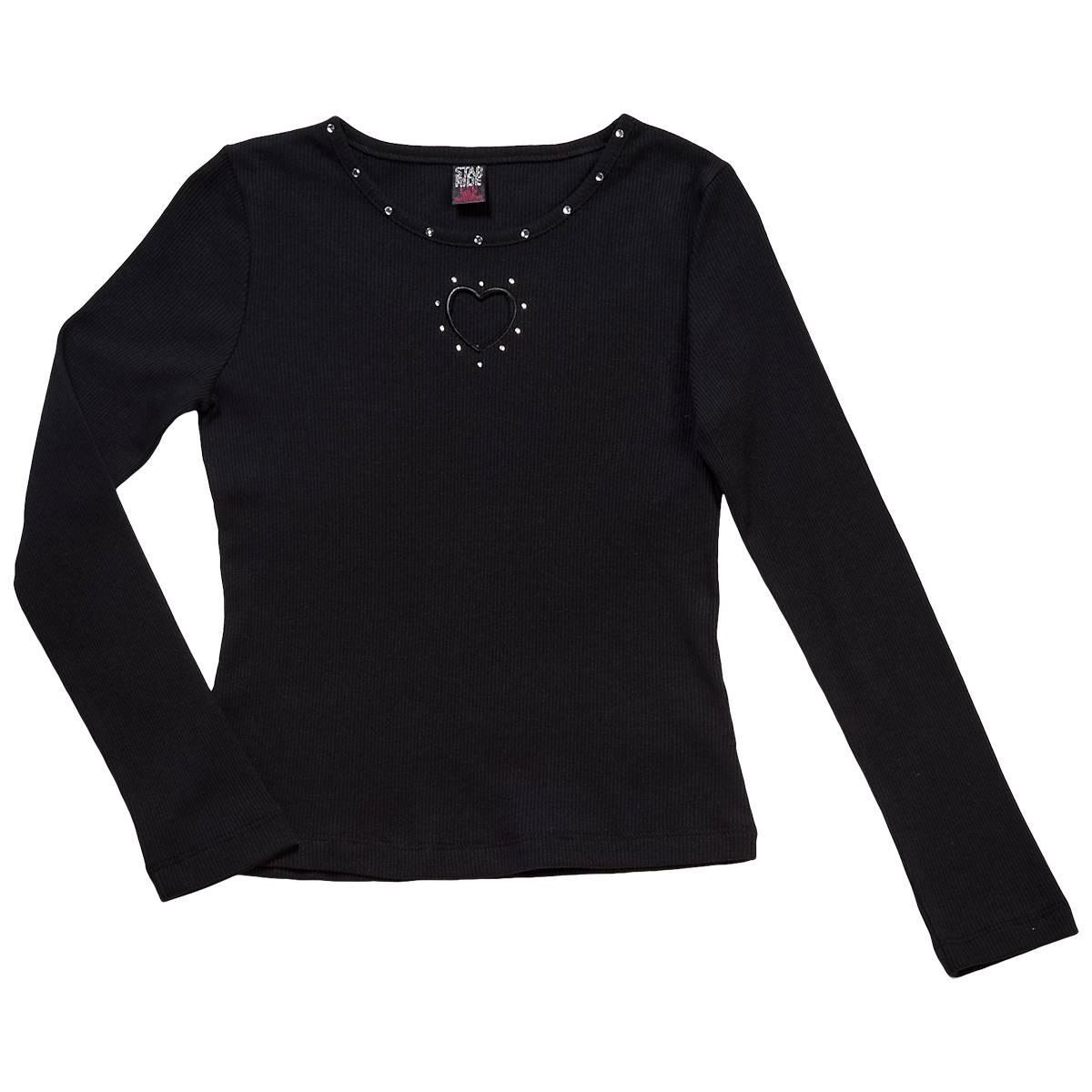 Click here for Girls (7-16) Star Ride(R) Rhinestone Heart Cutout... prices