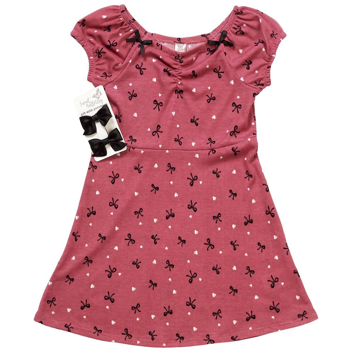 Click here for Girls (4-6x) Sweet Butterfly(R) Bow and Heart Cinc... prices