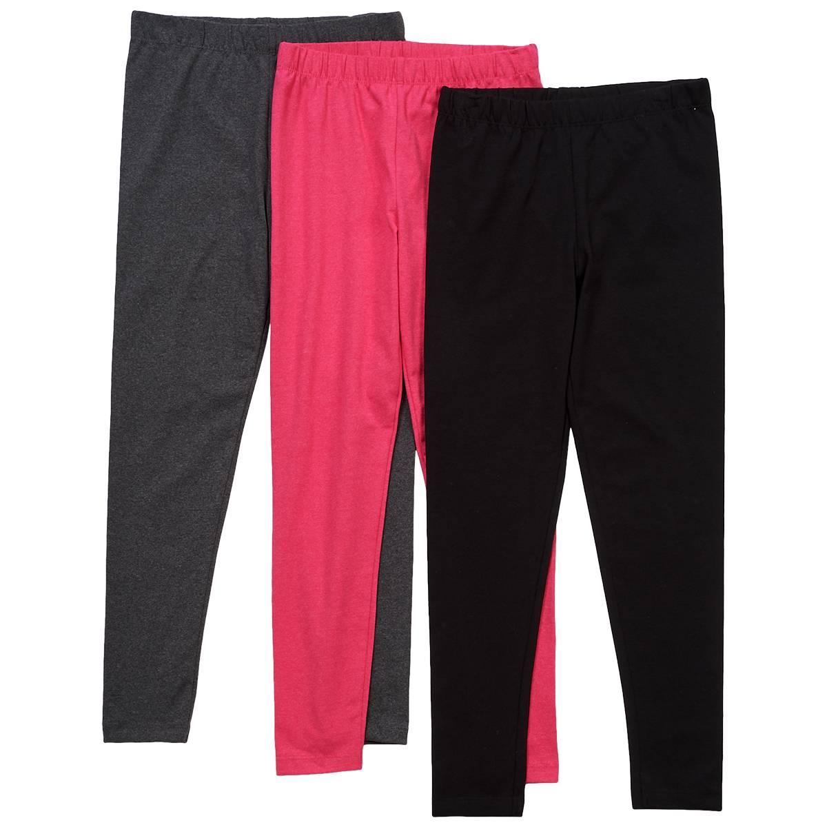 Click here for Girls (7-16) Star Ride(R) 3pk. Solid Basic Legging... prices