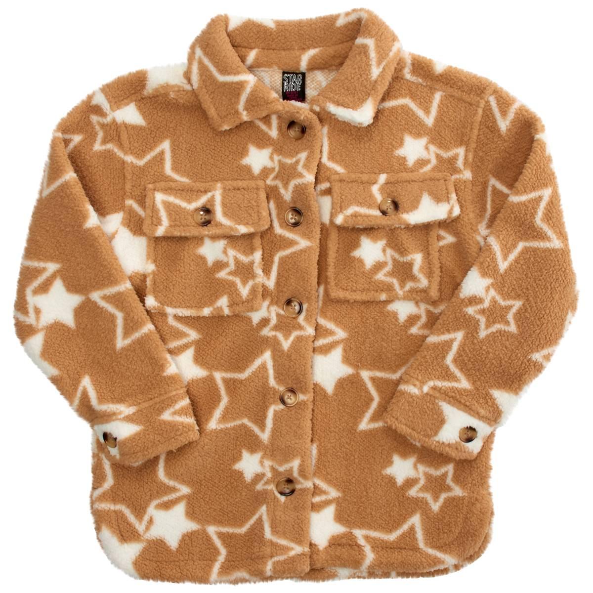 Click here for Girls (4-6x) Star Ride(R) Faux Sherpa Star Shacket prices