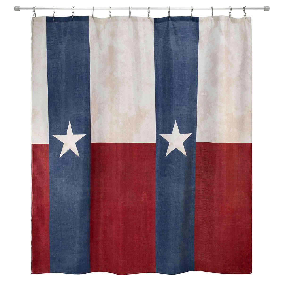 Click here for Avanti Texas Flag Shower Curtain prices
