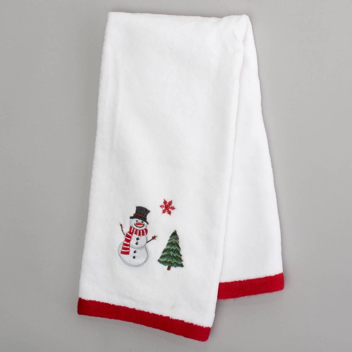 Click here for Avanti Winter Snowman Fingertip Towel prices