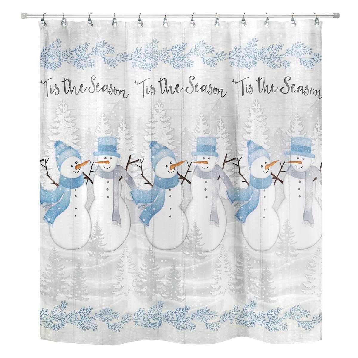 Avanti Frosty Friends Shower Curtain