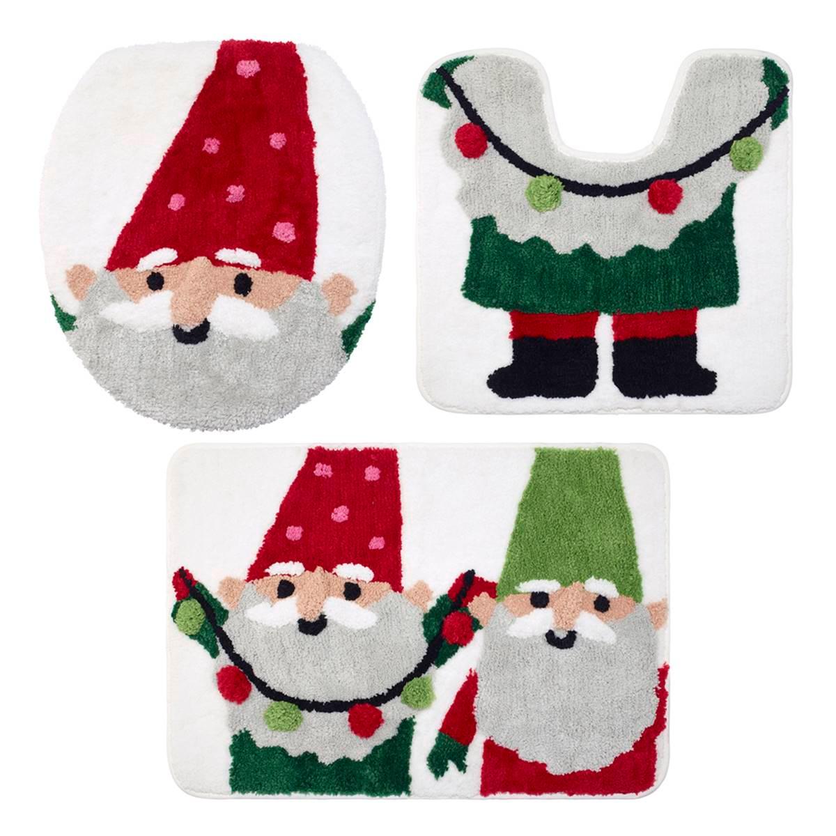 Avanti Gnome Bath Rug Set - Multi Color
