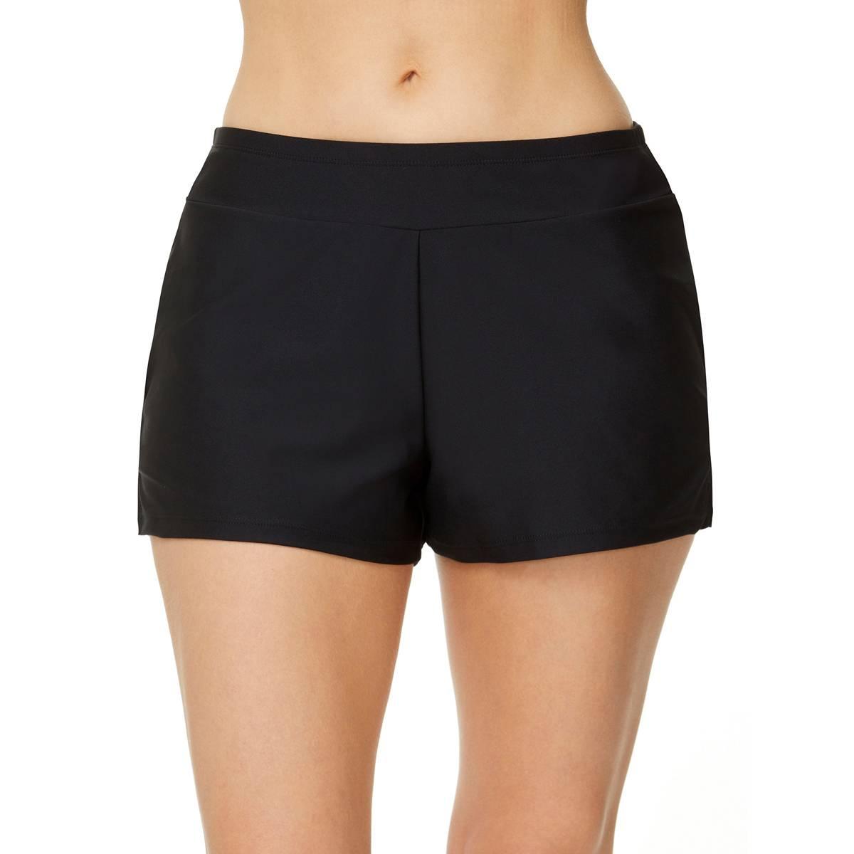 Click here for Womens Island Waves Solid Swim Shorts prices