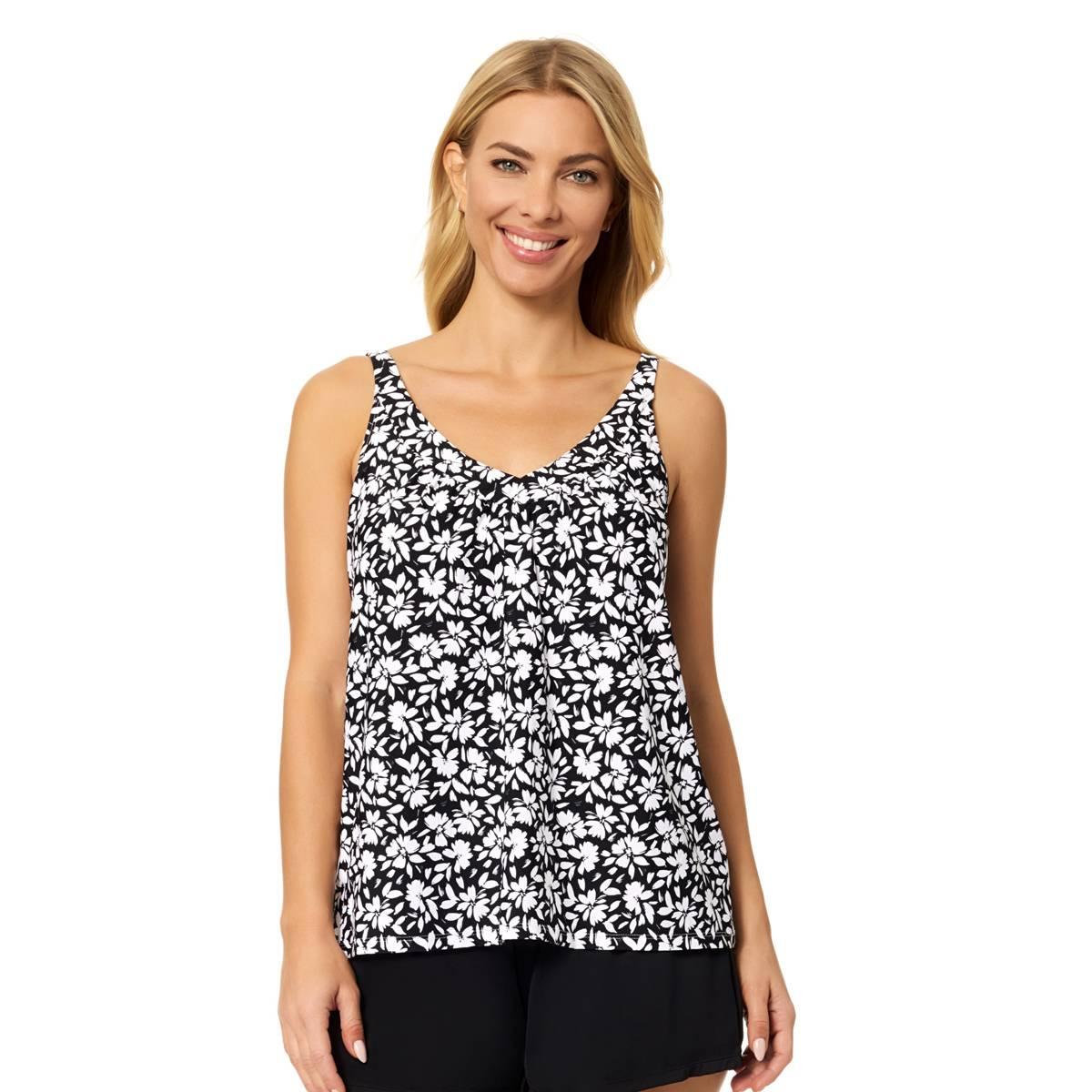 Click here for Womens Leilani Summer Bora Bora Floral Tankini Swi... prices