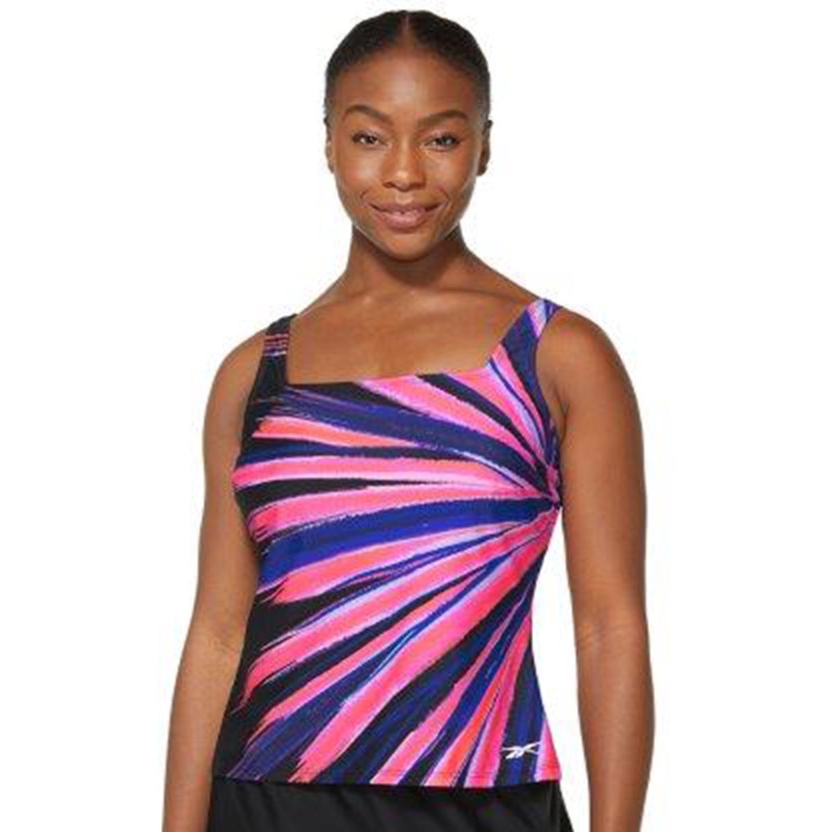 Click here for Womens Reebok Hi-Energy Tankini Swim Top prices