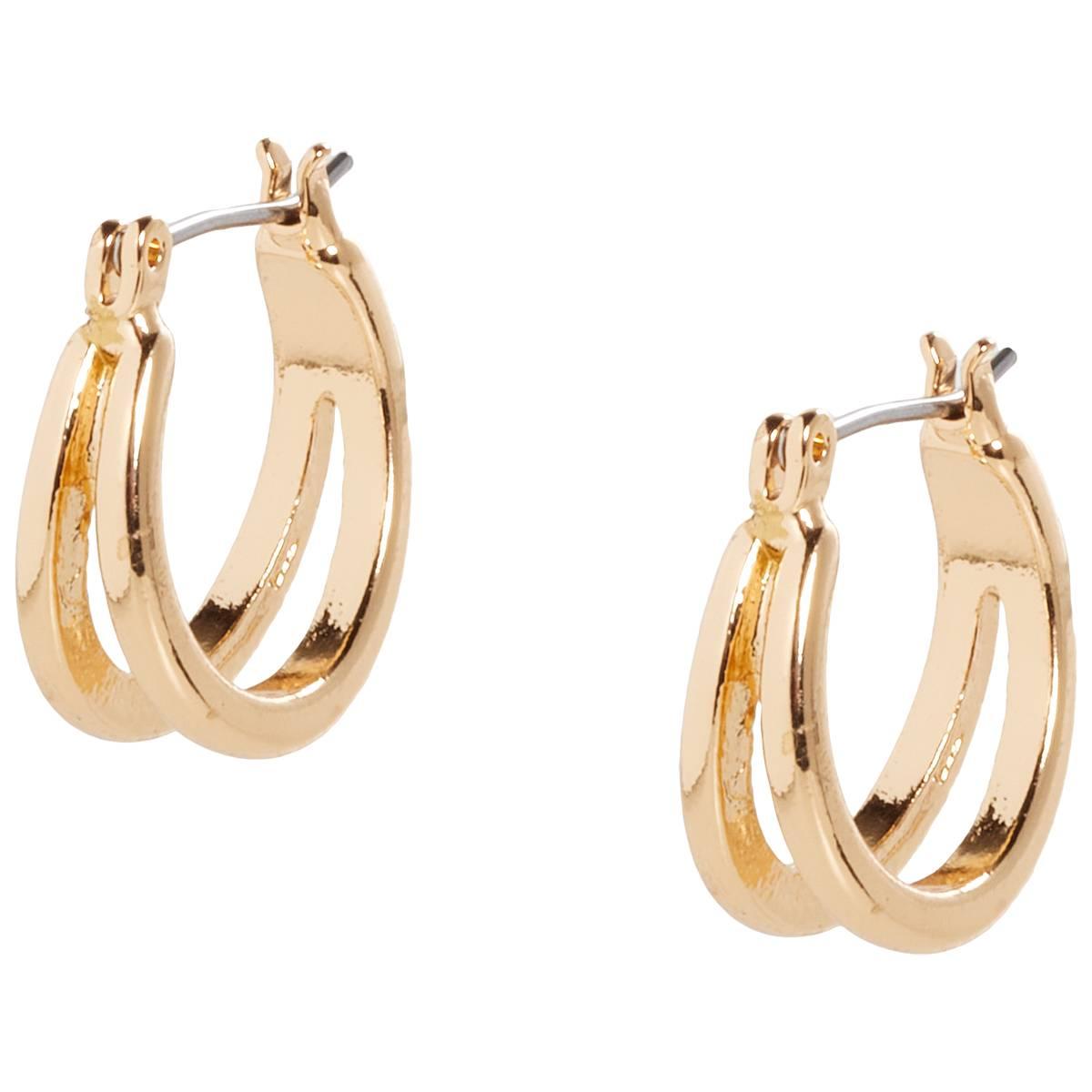 Click here for Design Collection Gold-Tone Open Post Earrings prices