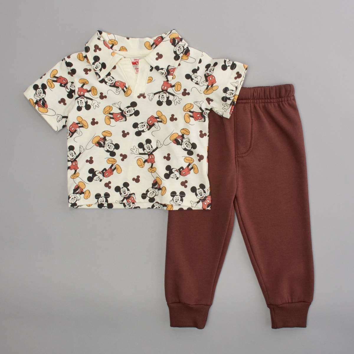Click here for Baby Boy (12-24M) Disney Mickey Johnny Collar Top... prices