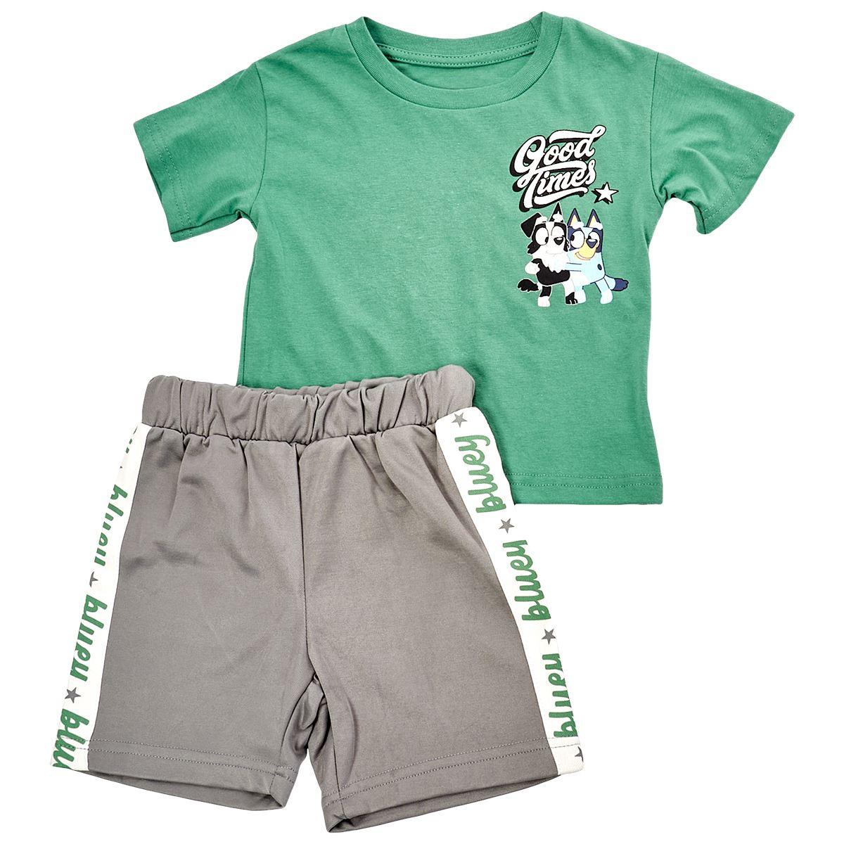 Click here for Toddler Boy Bluey Tricot Set prices
