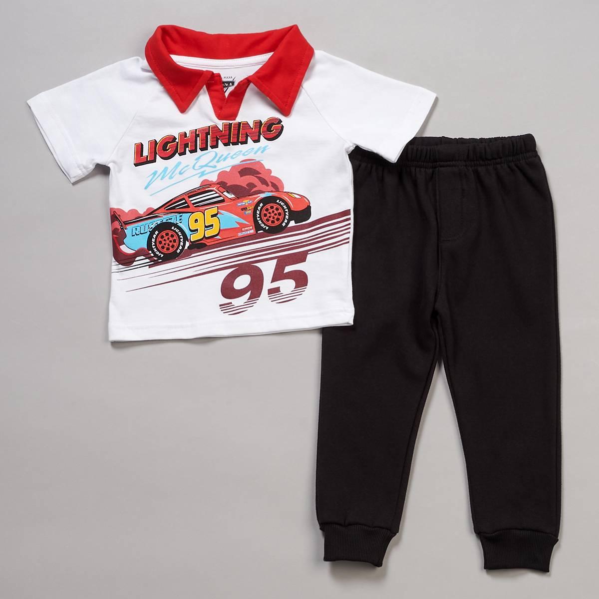 Click here for Toddler Boy Disney Pixar Cars Johnny Collar Top &... prices