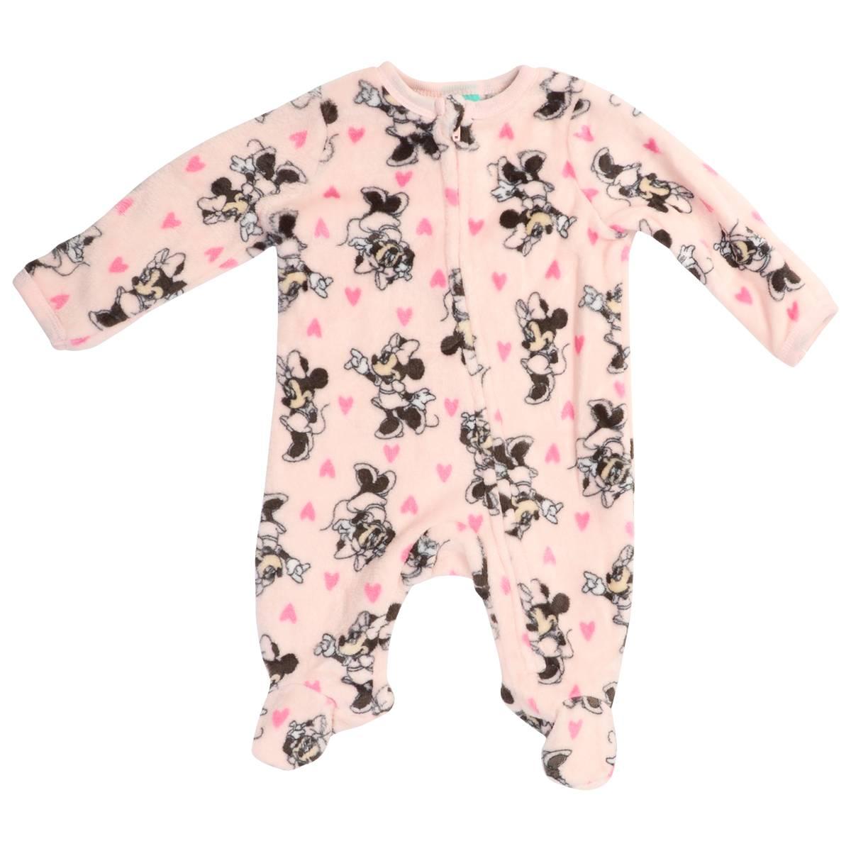 Click here for Baby Girl (NB-9M) Disney Minnie & Hearts Plush Sle... prices