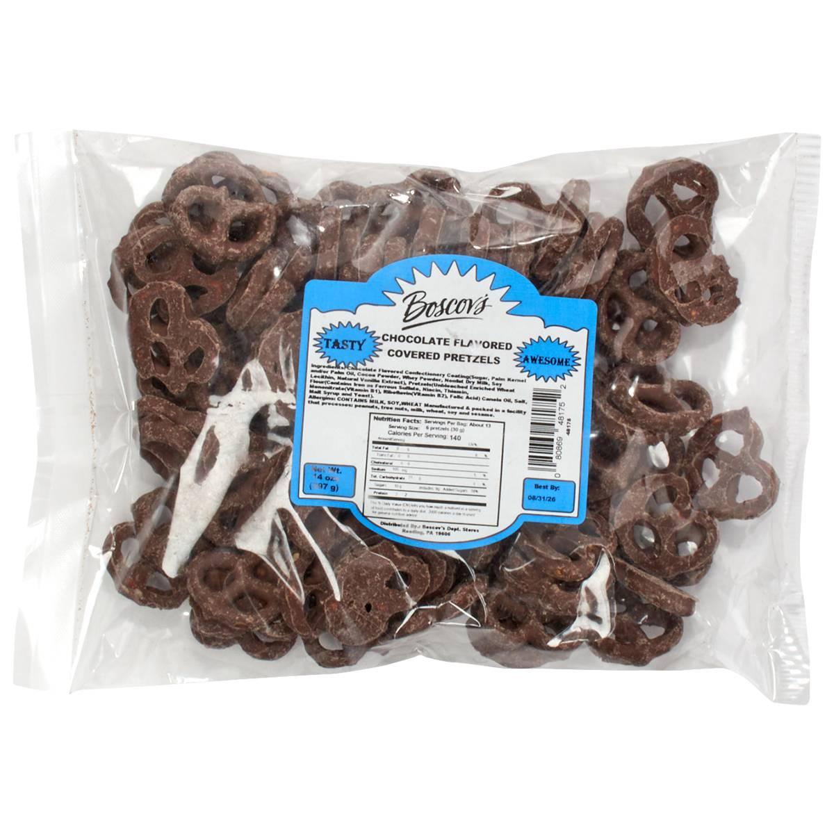 Click here for Boscovs 14oz. Milk Chocolate Covered Pretzels prices