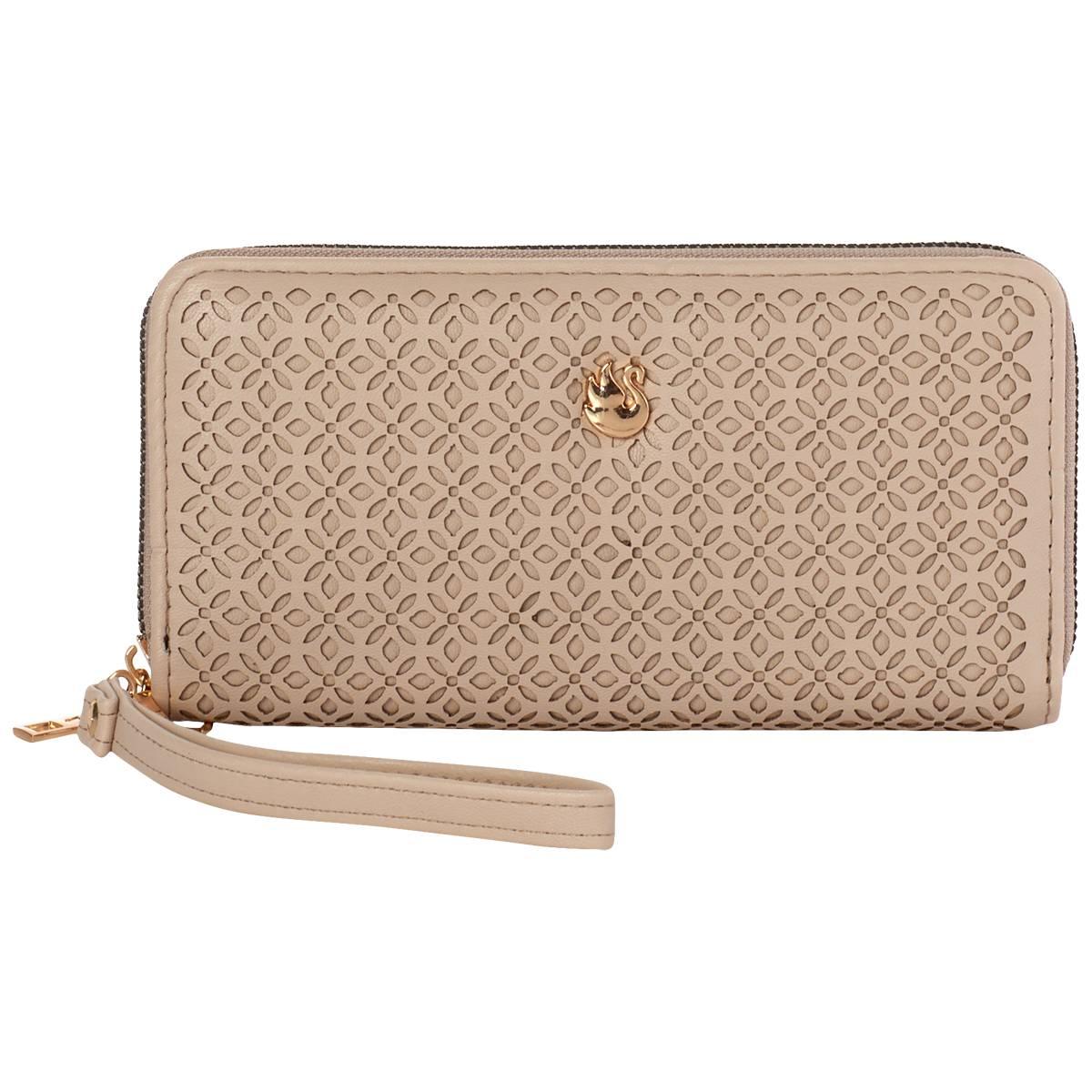 Click here for Womens Gloria Vanderbilt Laser Cut Zip Around Wris... prices