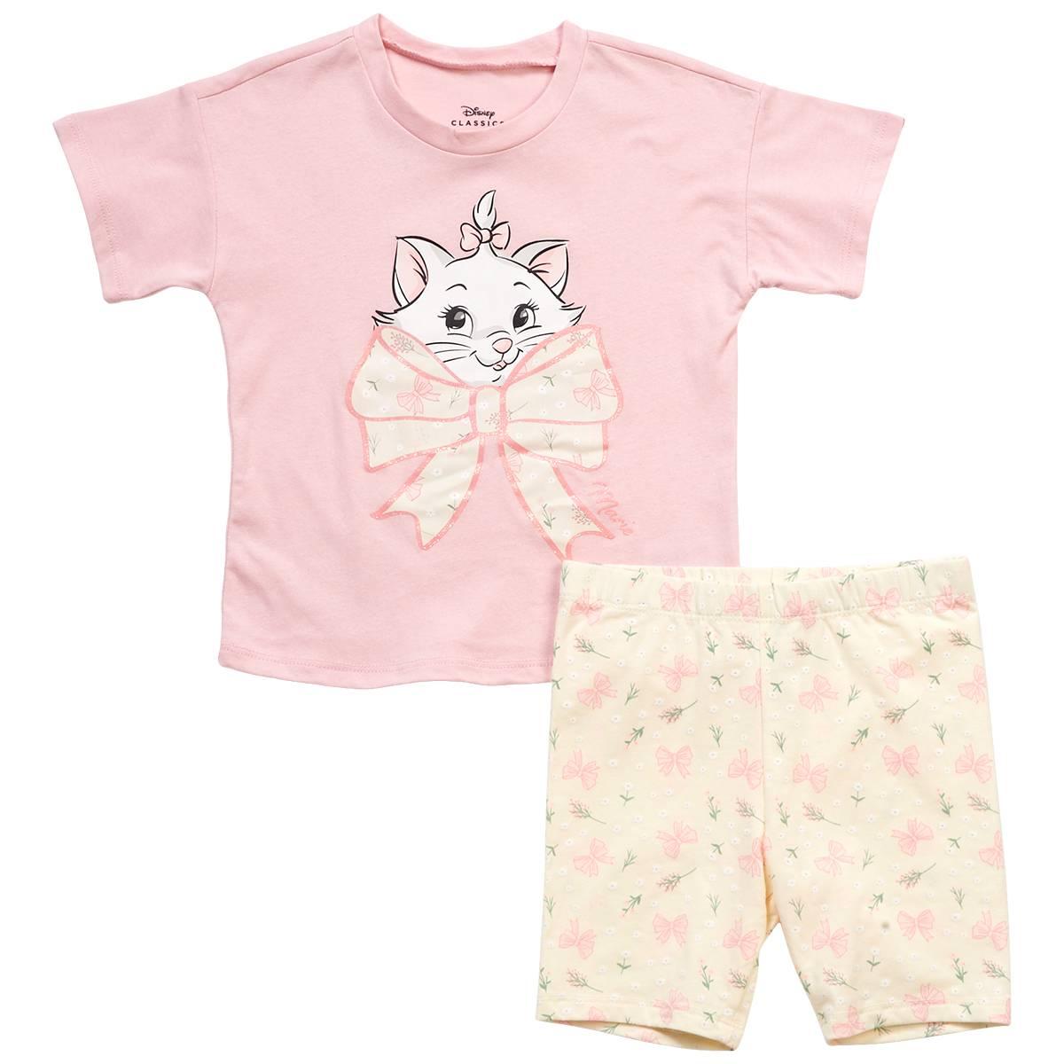Click here for Girls (4-6x) Disney The Aristocats Marie Tee & Bik... prices