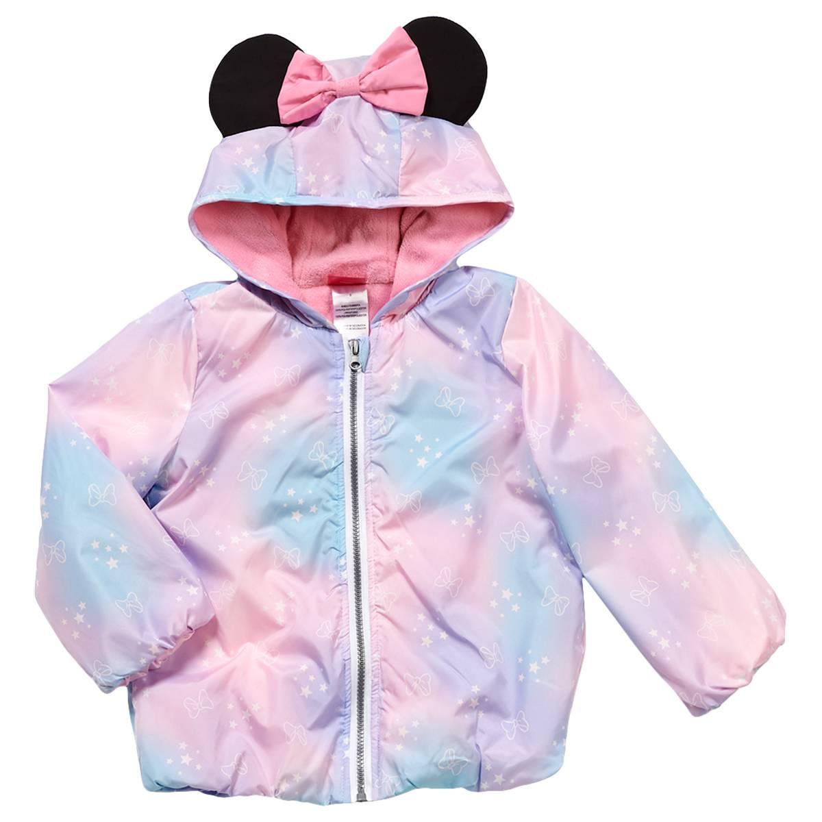 Click here for Girls (4-6x) Disney Minnie 3D Ear Ombre Faux Fur L... prices