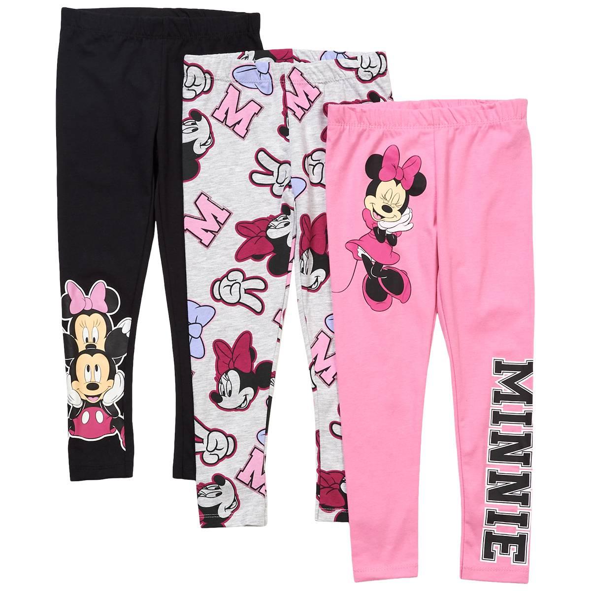 Click here for Girls (4-6x) Disney Minnie Mouse 3pk. Leggings prices