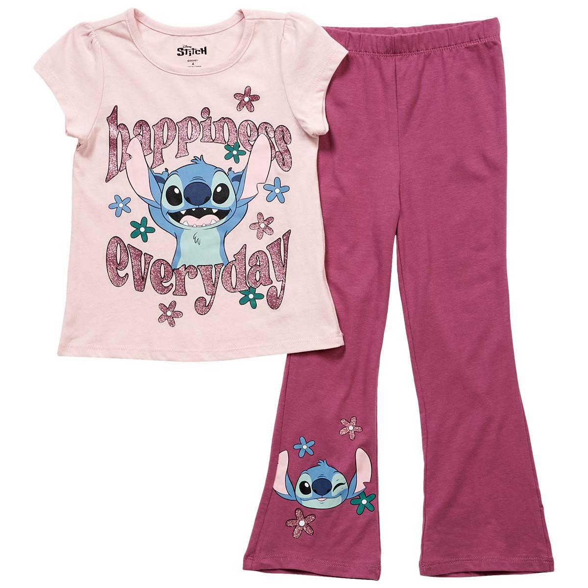 Click here for Girls (4-6x) Disney Stitch Happiness Everyday Tee... prices