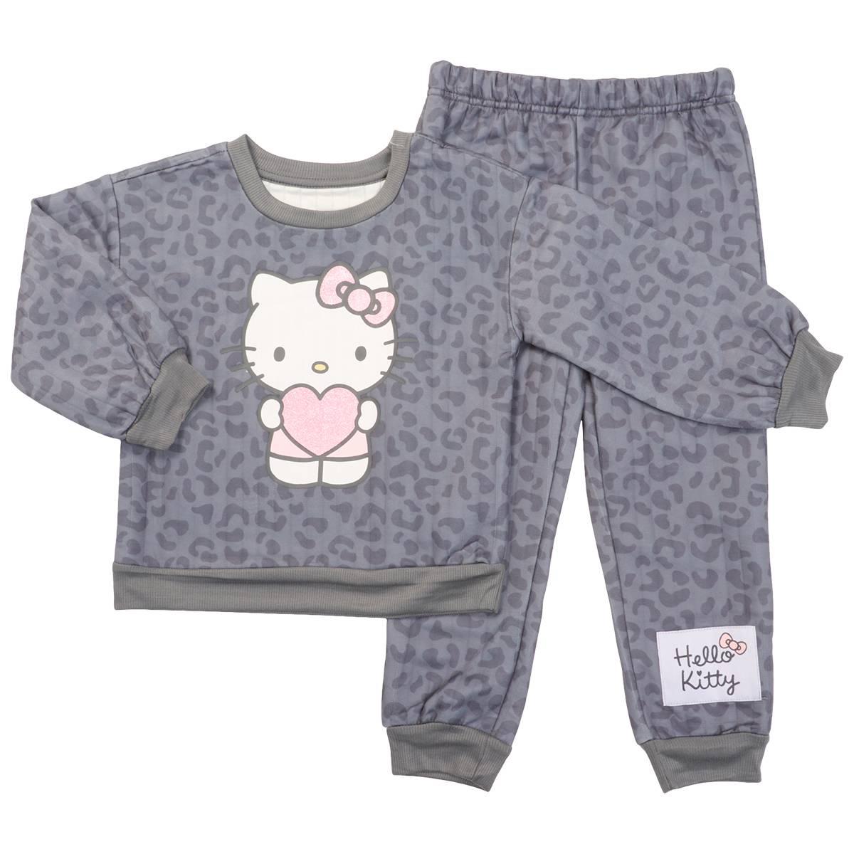 Click here for Girls (4-6x) Hello Kitty(R) Quilted Leopard Top &... prices