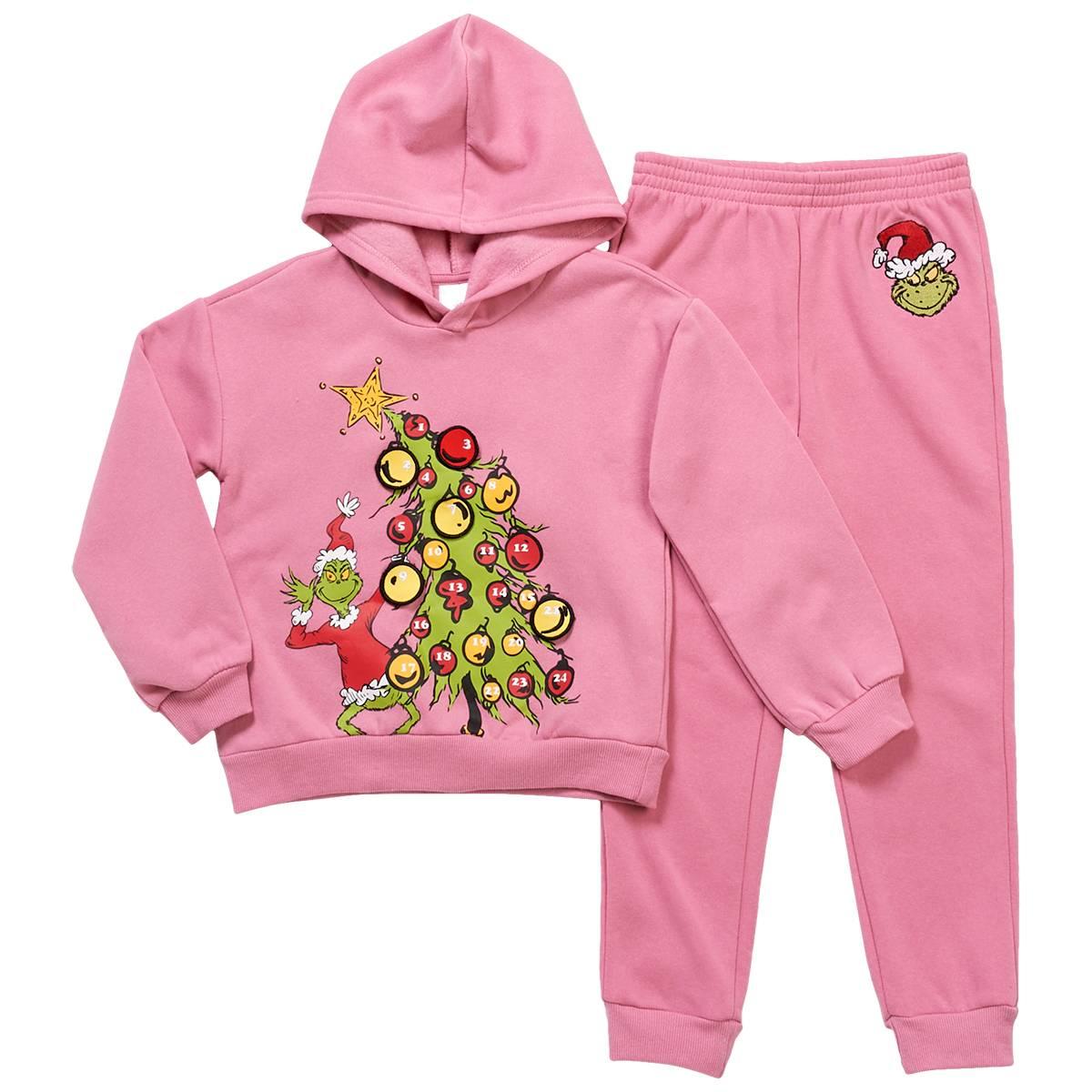 Click here for Girls (4-6x) Grinch(tm) Christmas Tree Hoodie & Jo... prices
