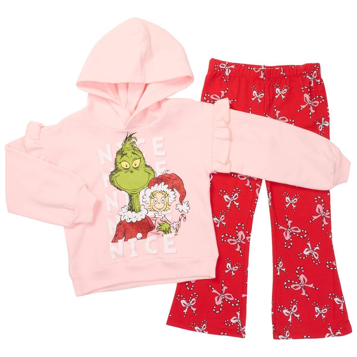 Click here for Girls (4-6x) The Grinch(tm) Nice List Hoodie & Fla... prices