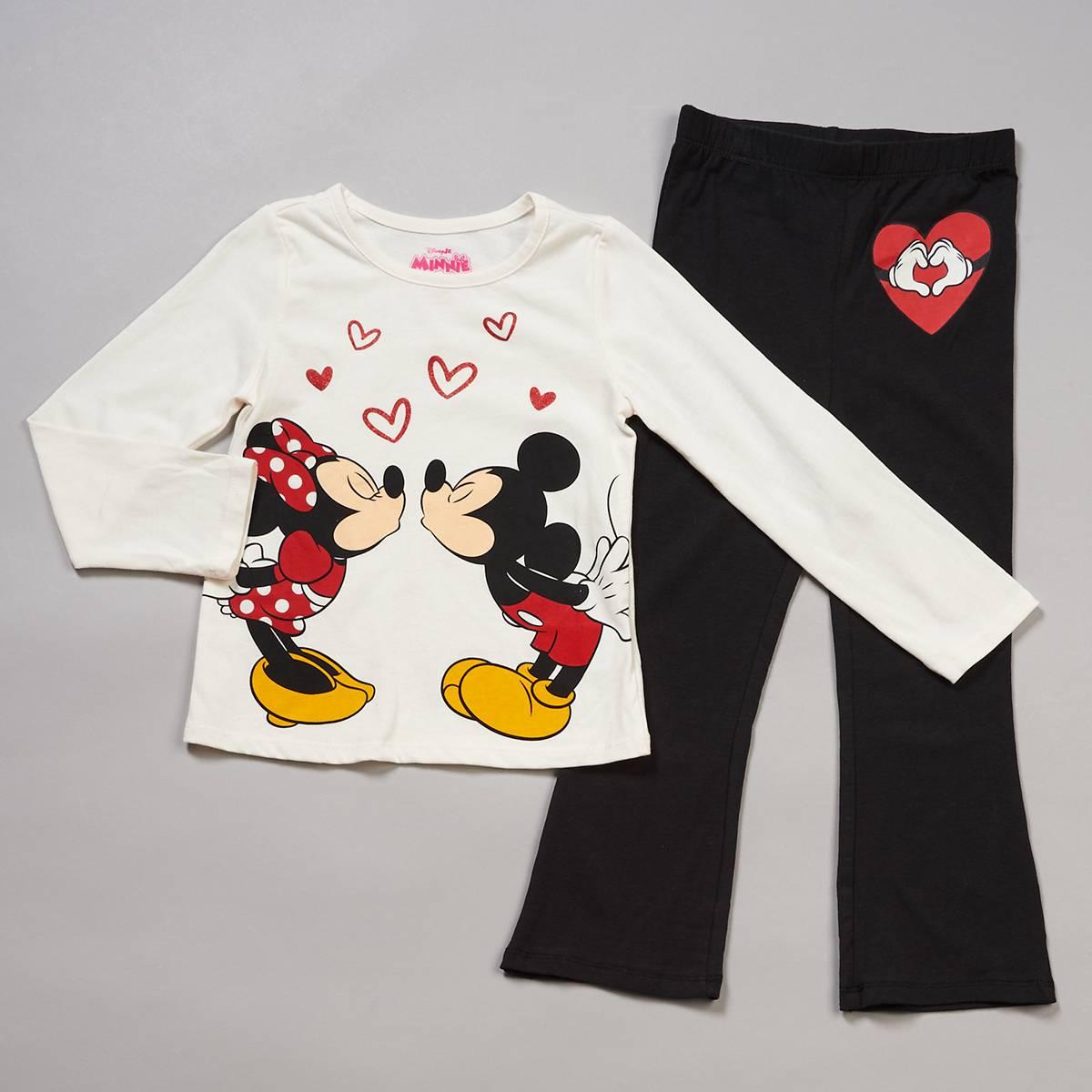 Click here for Girls (4-6x) Disney 2pc. Minnie & Mickey Mouse Fla... prices