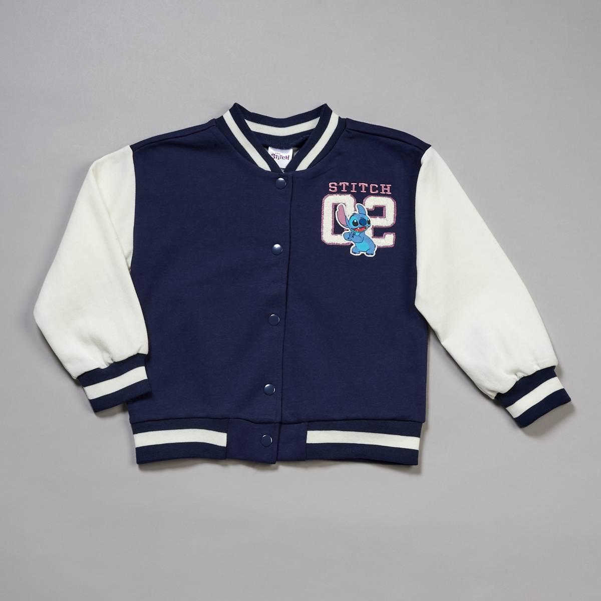 Click here for Girls (4-6x) Disney Stitch Fleece Lined Bomber Jac... prices