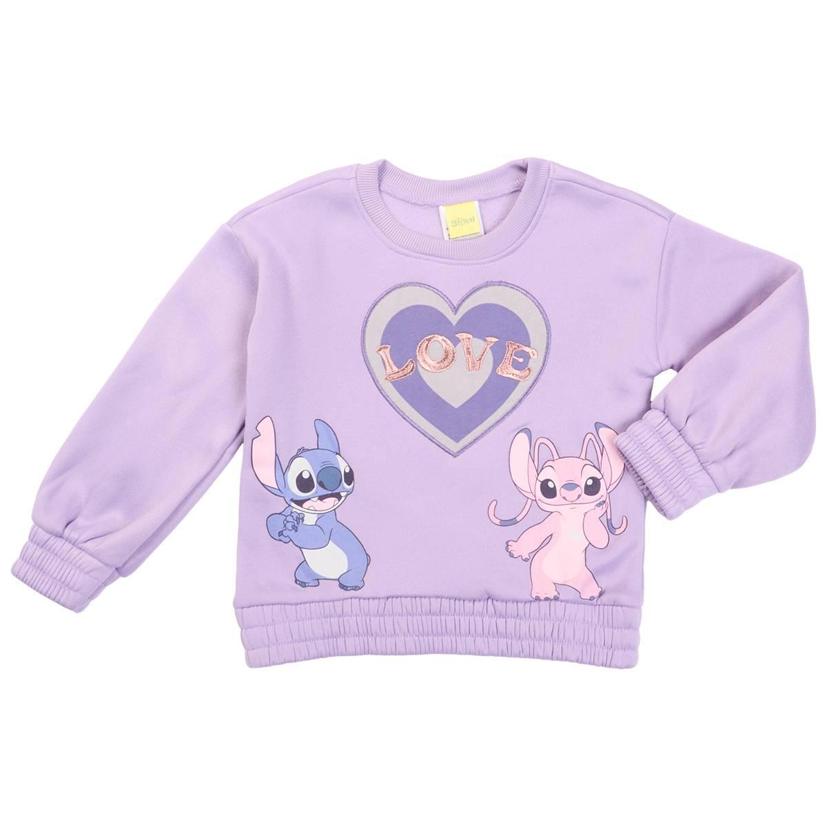 Click here for Girls (4-6x) Disney Stitch & Angel Love Embroidere... prices