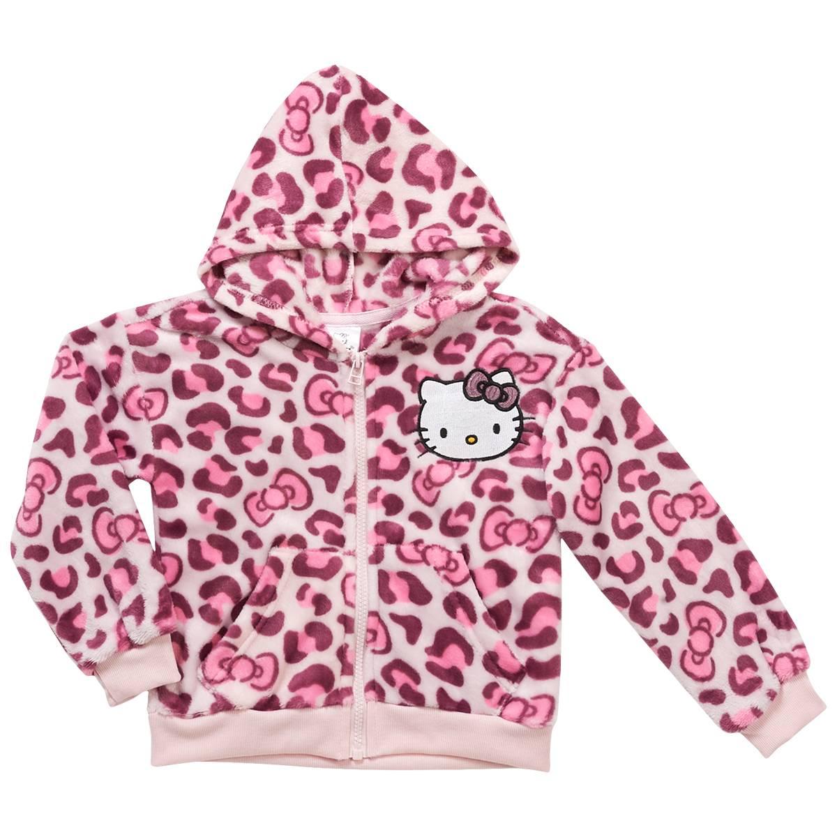 Click here for Girls (4-6x) Hello Kitty(R) Leopard Wubby Fleece Z... prices