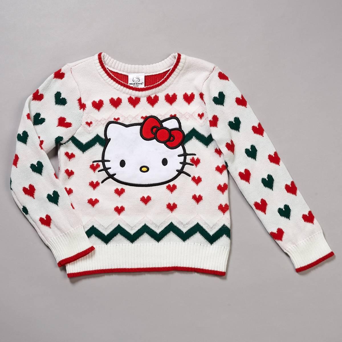 Click here for Girls (4-6x) Hello Kitty(R) Holiday Sweater prices