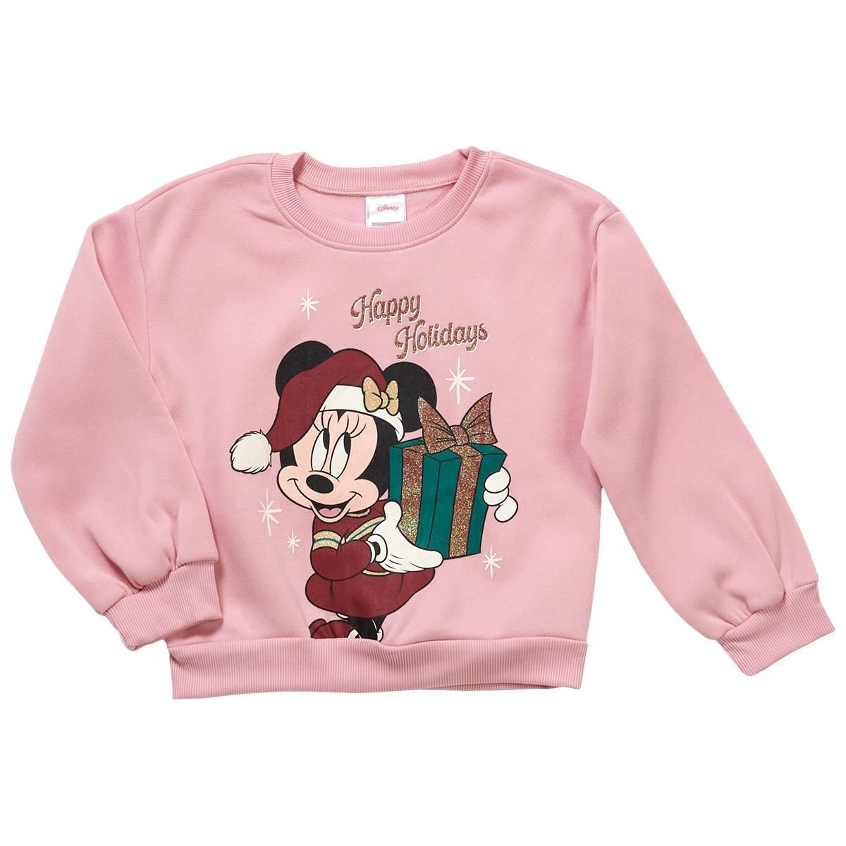 Click here for Girls (4-6x) Disney Minnie Happy Holiday Fleece Li... prices
