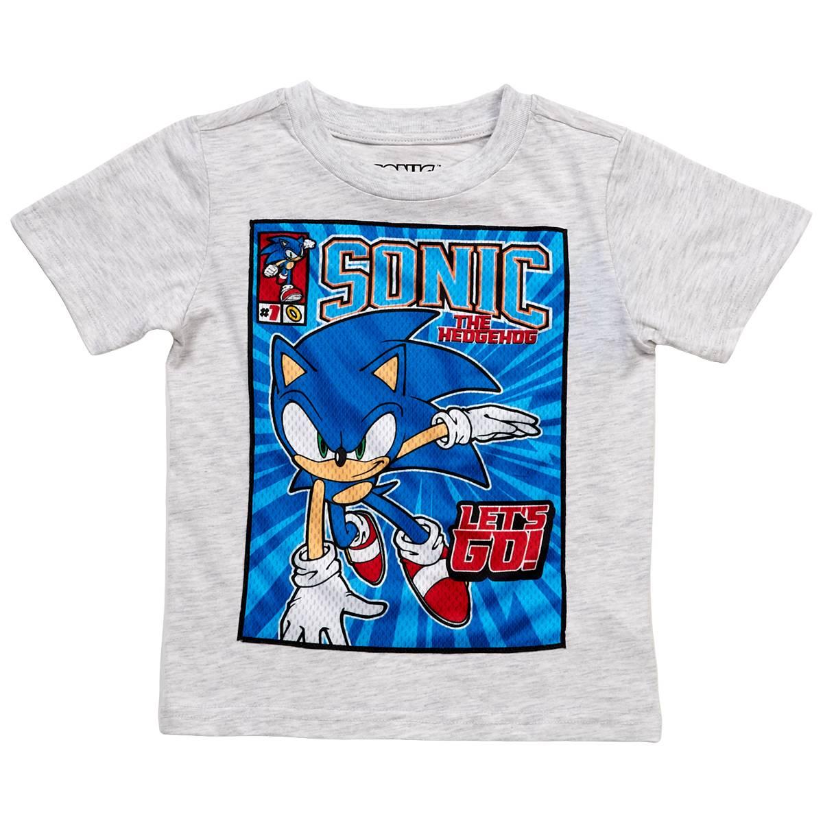 Click here for Boys (4-7) Sonic(tm) The Hedgehog Lets Go Graphic... prices