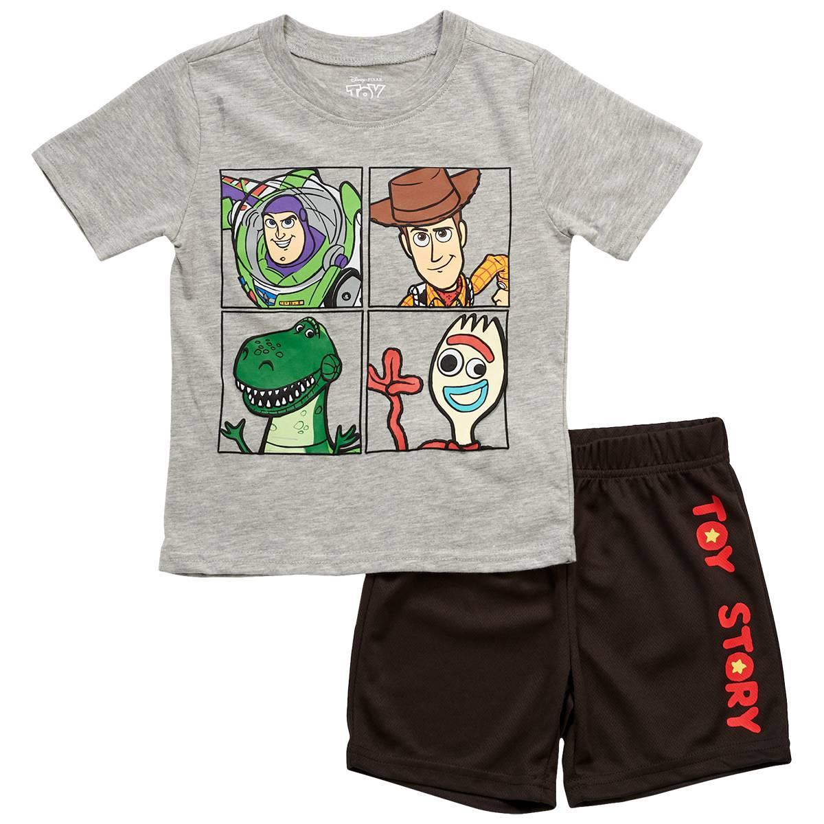Click here for Boys (4-7) Disney Toy Story 2pc. Marled Top & Mesh... prices