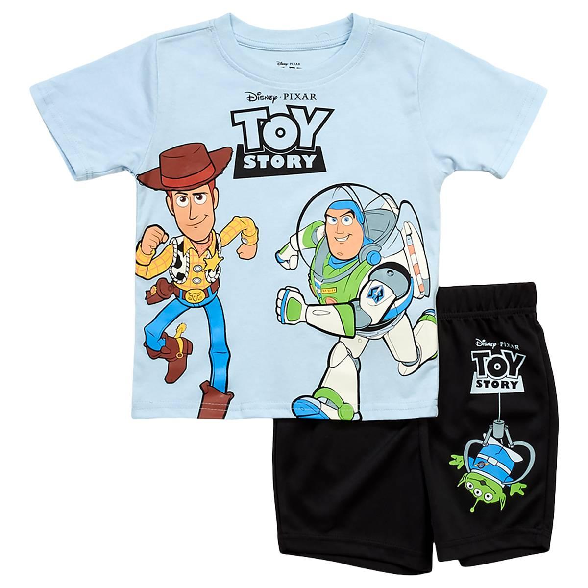 Click here for Boys (4-7) Disney Pixar Toy Story Tee & Mesh Short... prices