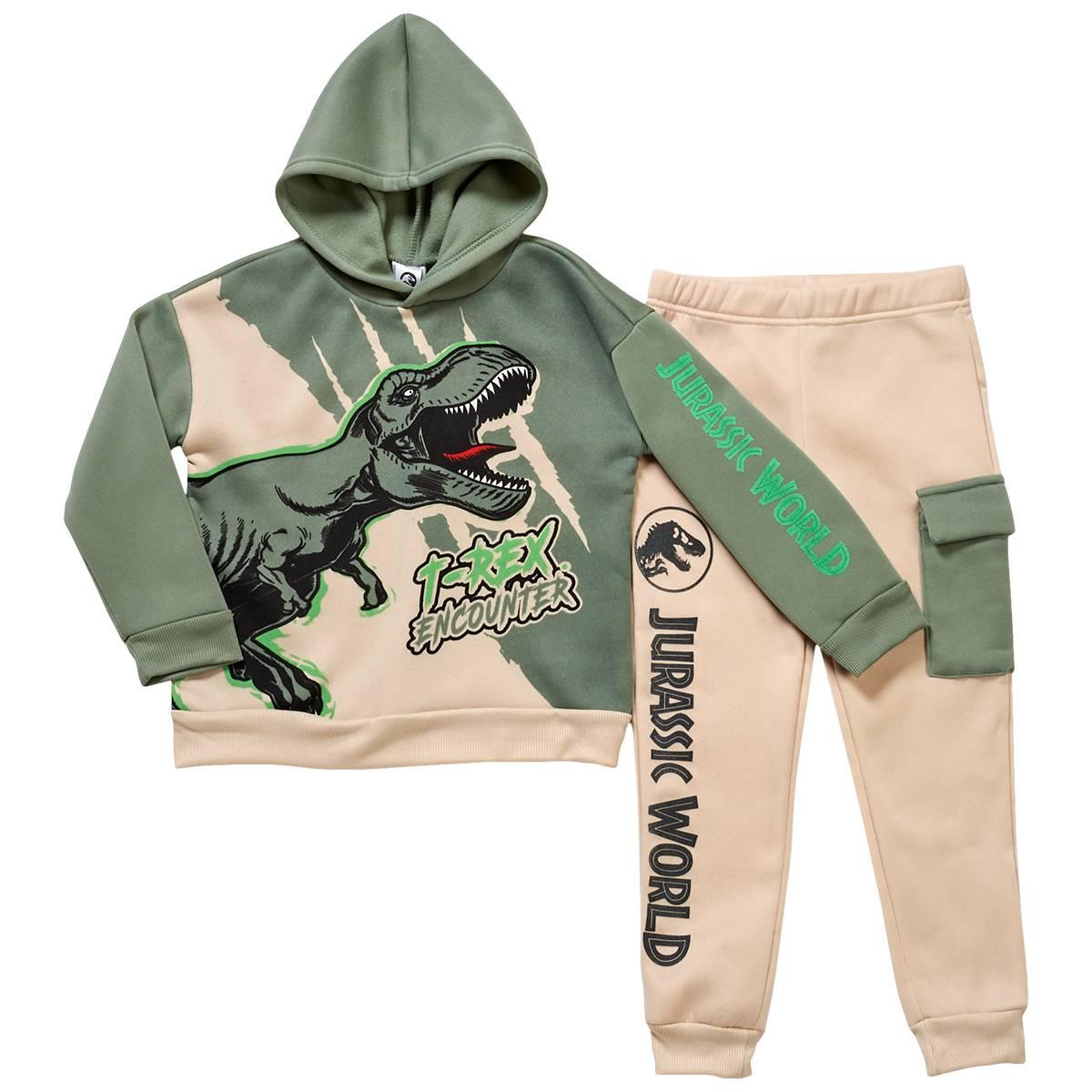 Click here for Boys (4-7) Jurassic World Spun Poly Hoodie & Jogge... prices