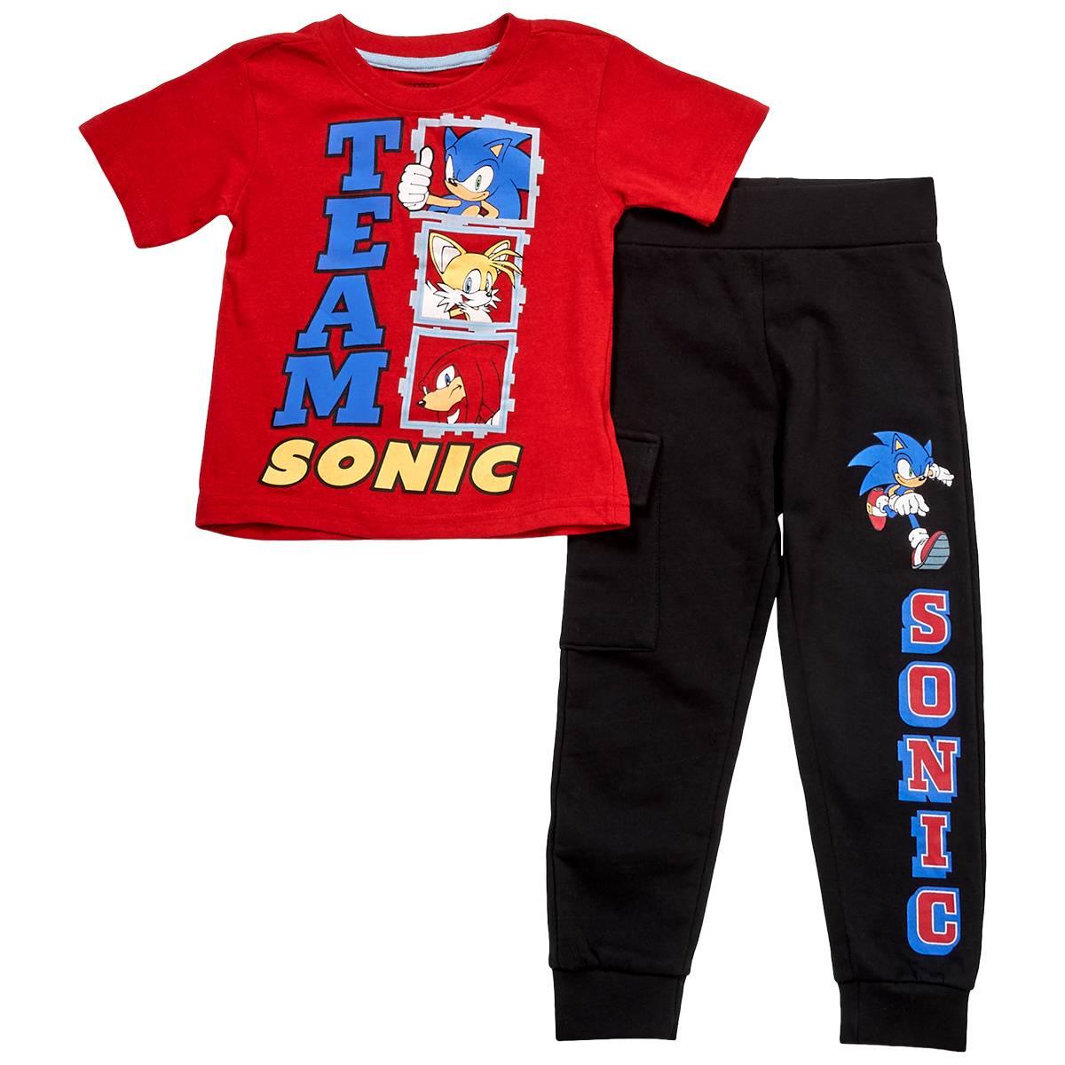 Click here for Boys (4-7) Team Sonic(tm) The Hedgehog Short Sleev... prices
