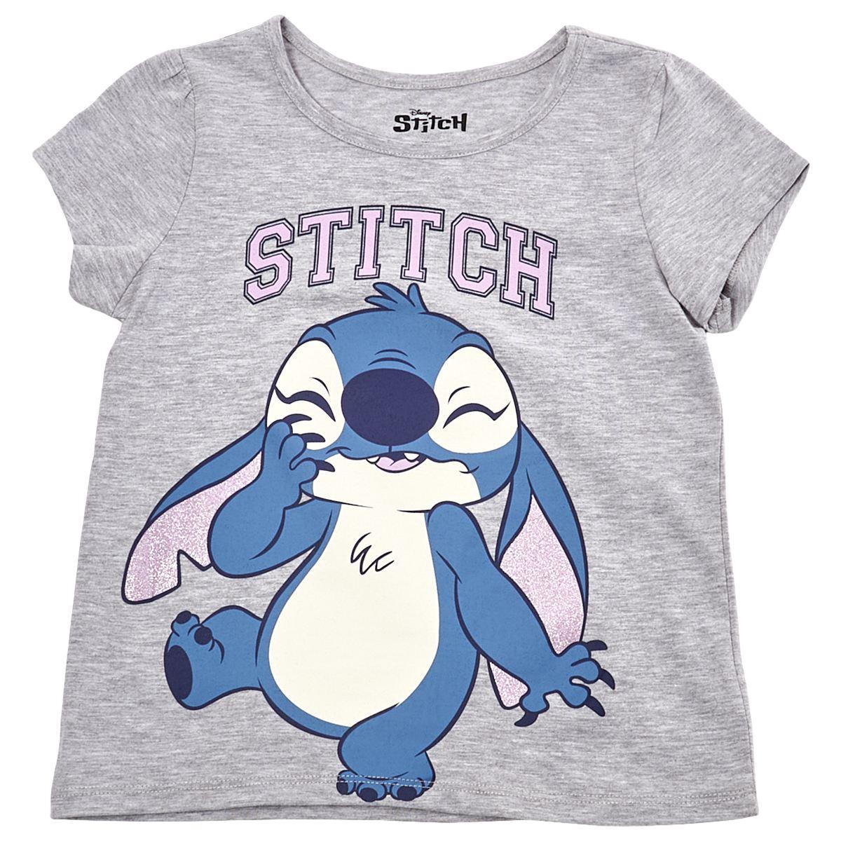 Click here for Girls (7-12) Disney Short Sleeve Blushing Stitch T... prices