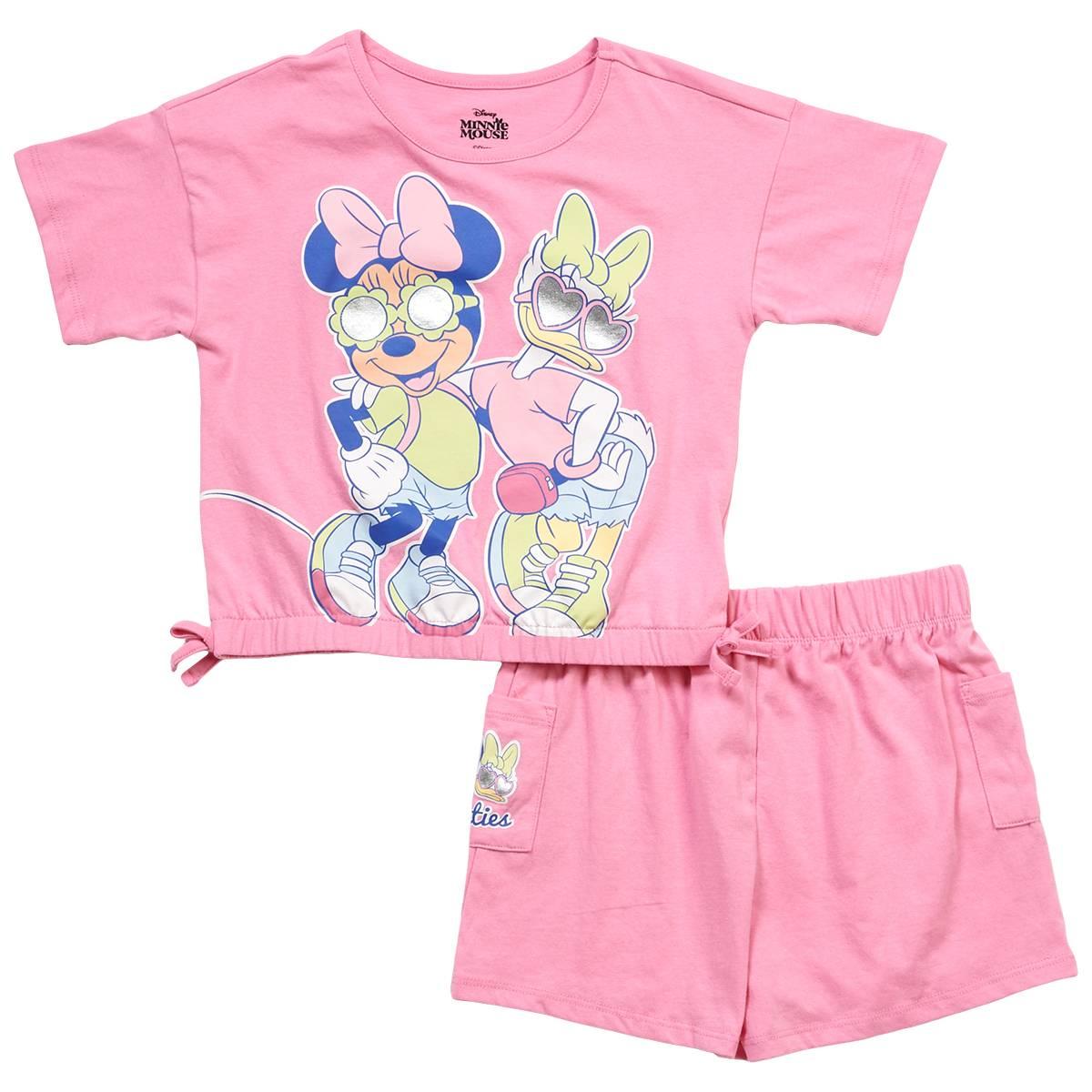 Click here for Girls (7-12) Disney Minnie & Daisy Tee & Cargo Sho... prices