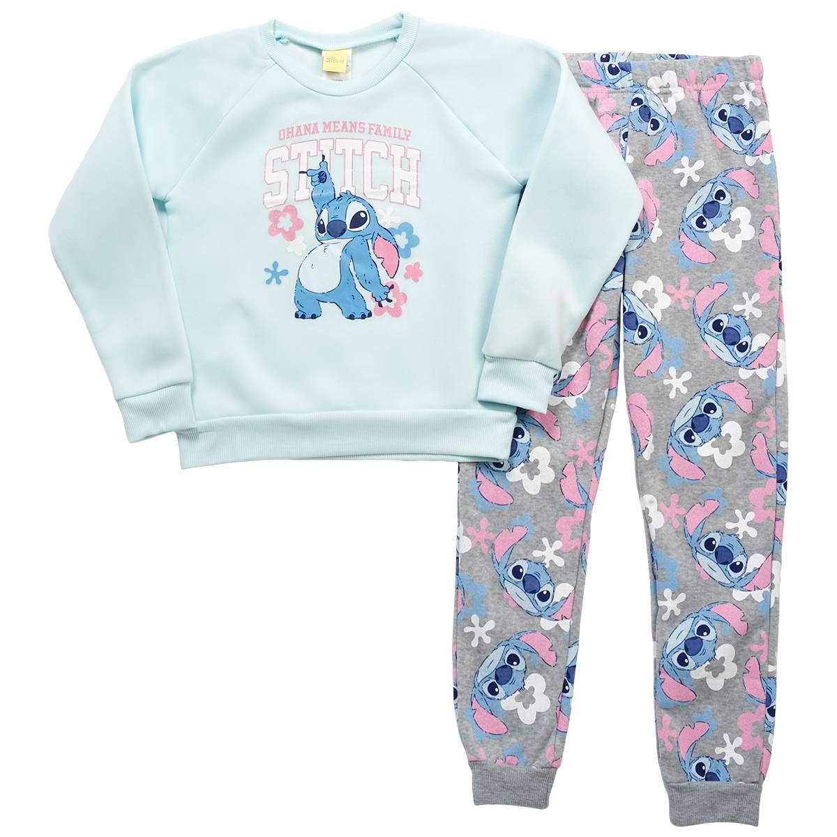 Click here for Girls (7-12) Disney Stitch Ohana Sweatshirt & Jogg... prices