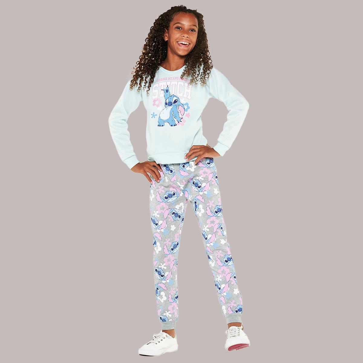 Click here for Girls (7-12) Disney Stitch Ohana Sweatshirt & Jogg... prices
