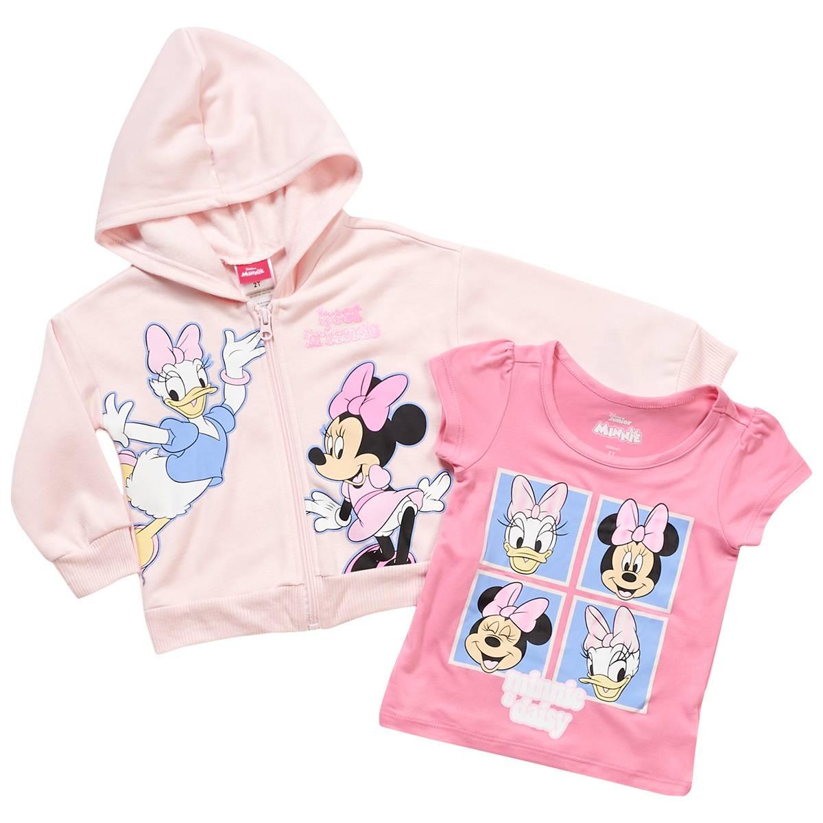 Click here for Toddler Girl Disney Minnie & Daisy Short Sleeve Te... prices