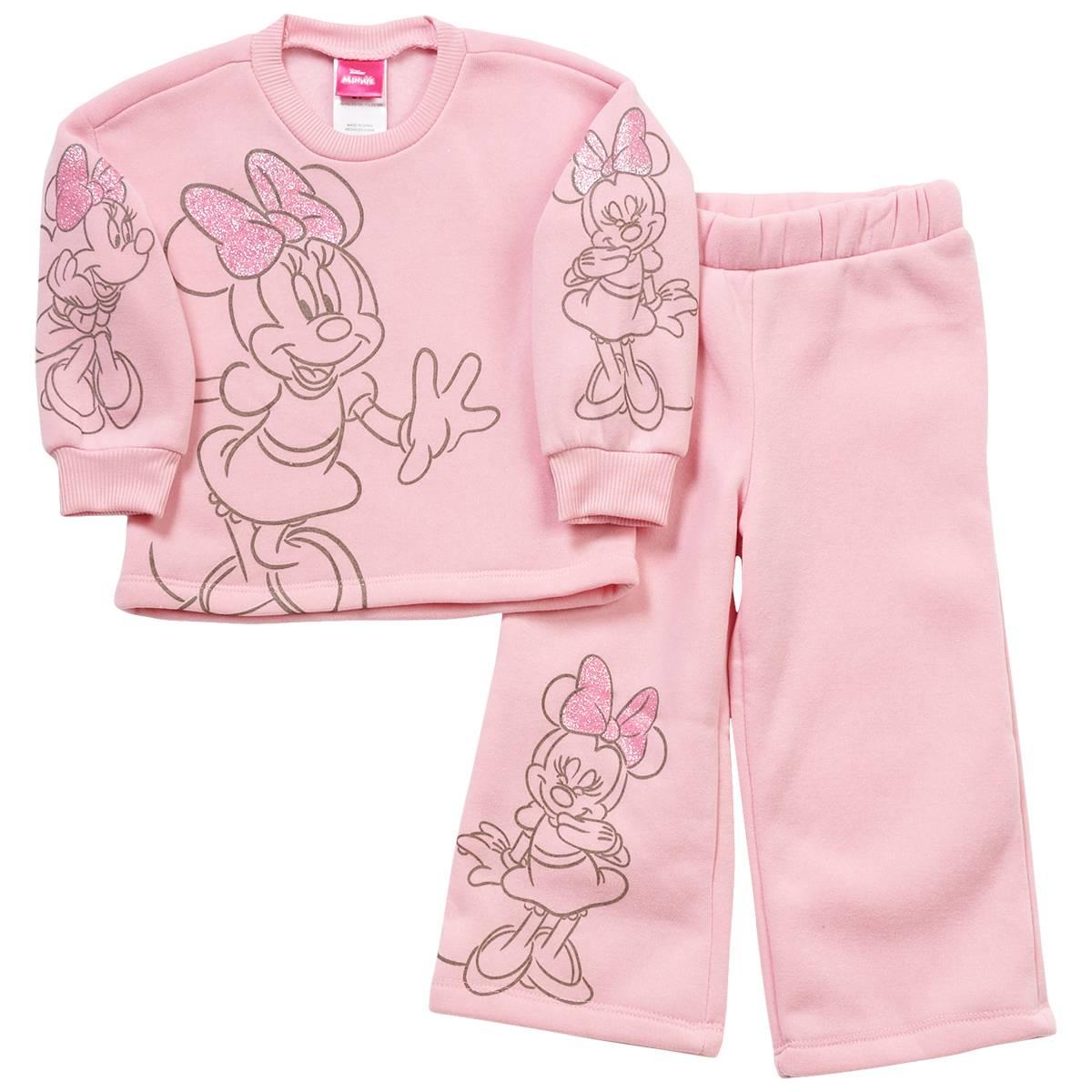 Click here for Toddler Girl Disney Minnie Shimmer Bow Sweatshirt... prices