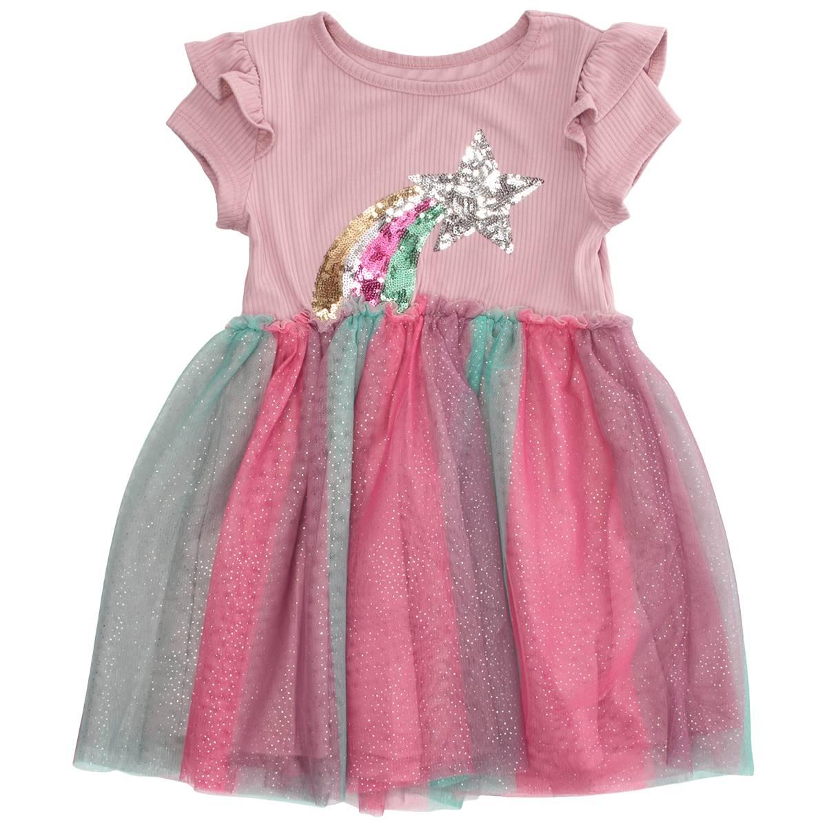 Click here for Girls (4-6x) Young Hearts Sequin Shooting Star Tut... prices