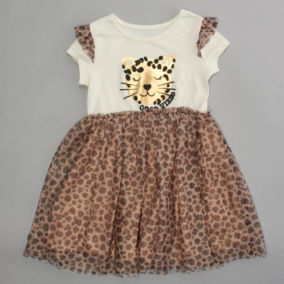 Click here for Girls (4-6x) Young Hearts Short Sleeve Leopard Yum... prices
