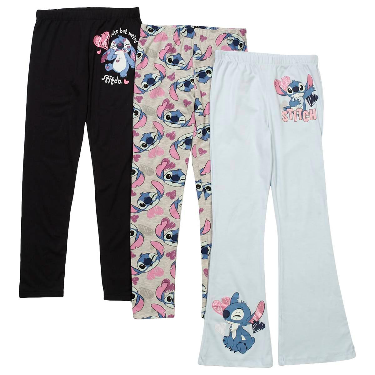 Click here for Girls (7-12) Disney 3pk. Stitch Heart Leggings prices