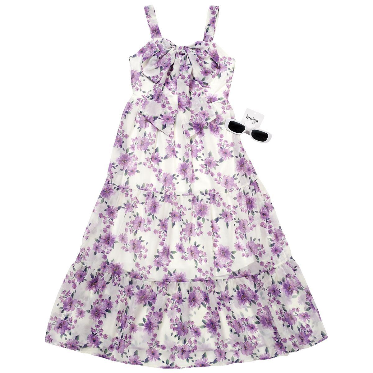 Click here for Girls (7-16) Speechless(R) Bow Front Floral Maxi D... prices