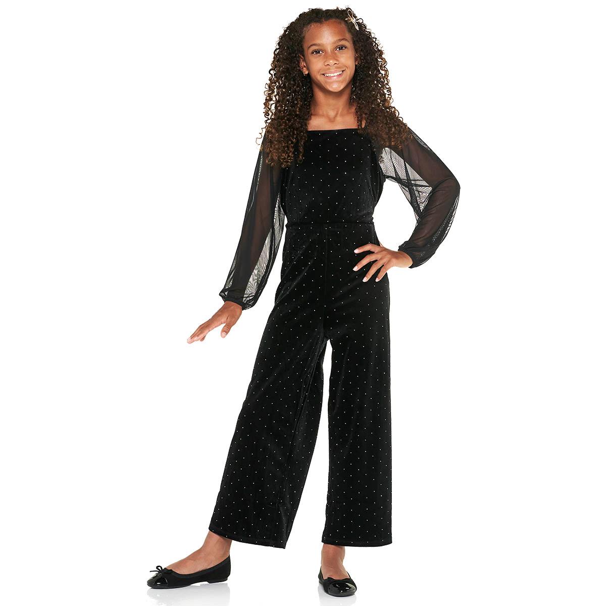 Click here for Girls (7-16) Xtraordinary(R) Rhinestone Velvet Jum... prices