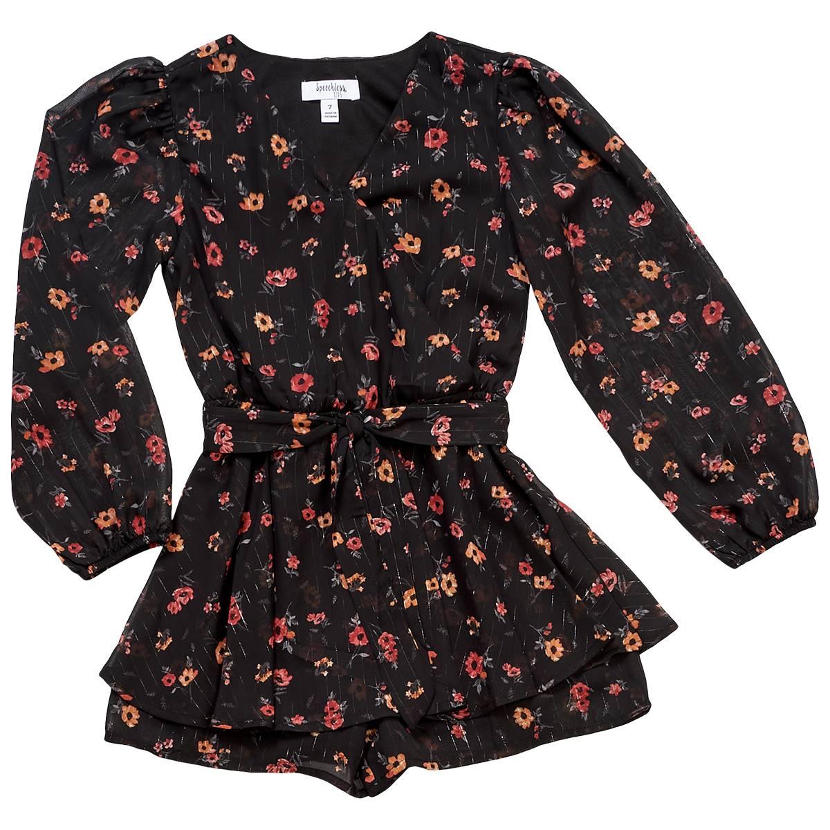 Click here for Girls (7-16) Speechless(R) Long Sleeve Floral Lure... prices