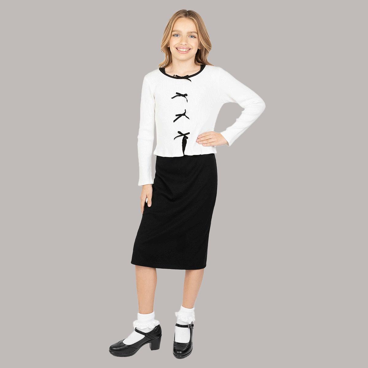 Click here for Girls (7-16) Speechless(R) Rib Midi Dress with Lon... prices
